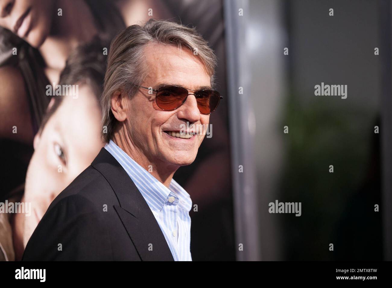 Jeremy Irons attends the Premiere Of CBS Films' "The Word" held at the ...
