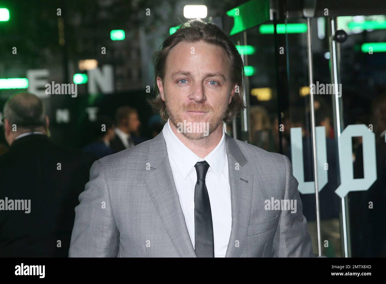 Nathaniel Dean poses for photographers upon arrival at the premiere of ...