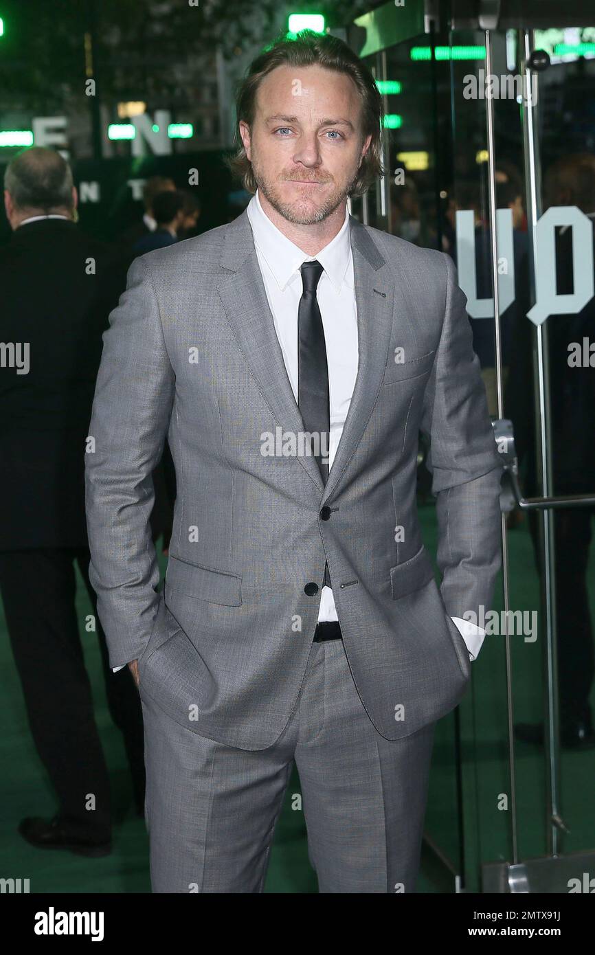 Nathaniel Dean poses for photographers upon arrival at the premiere of ...