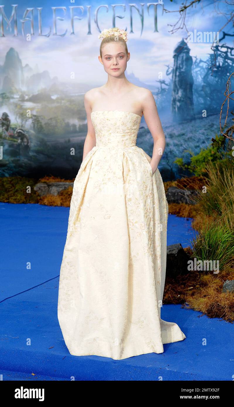Elle Fanning at "The World of Maleficent' exhibit that explores the ...