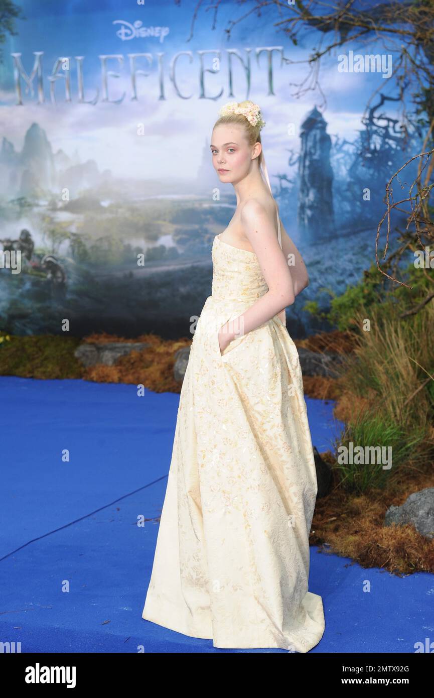 Elle Fanning at "The World of Maleficent' exhibit that explores the ...