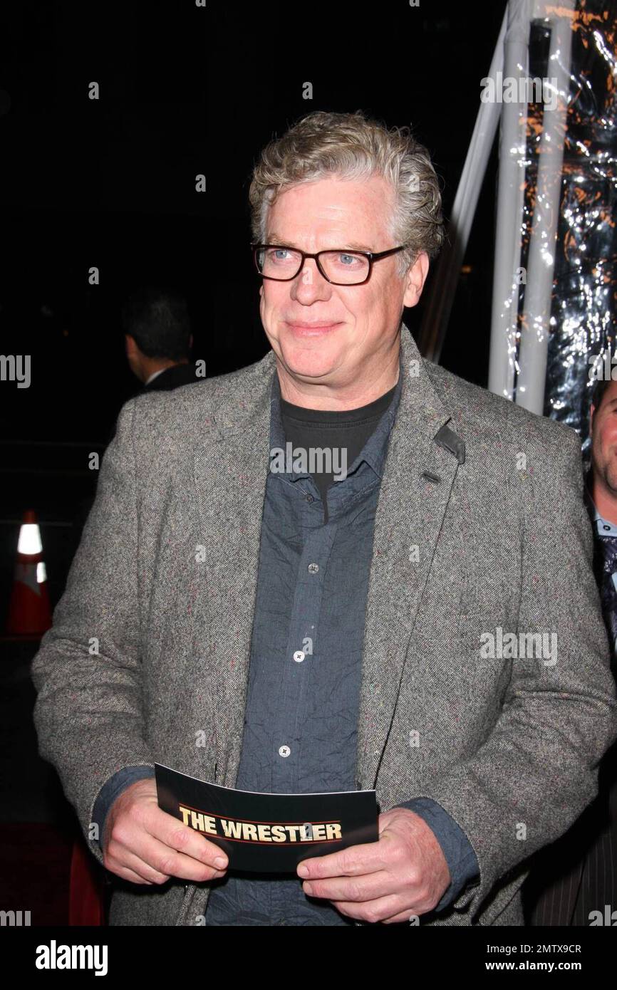 Christopher McDonald attends the premiere of "The Wrestler" held at the ...
