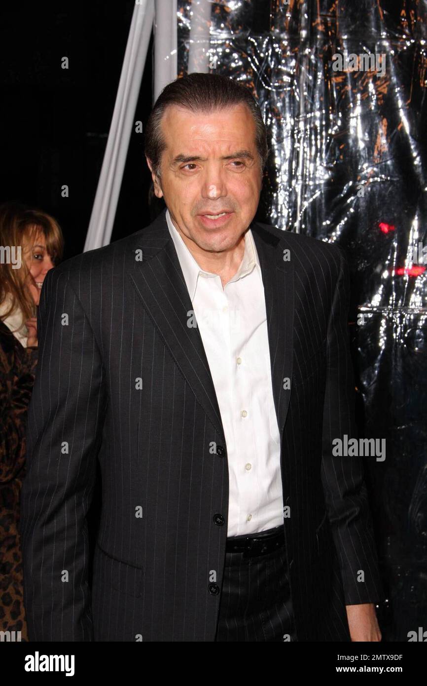 Chazz Palminteri attends the premiere of "The Wrestler" held at the ...