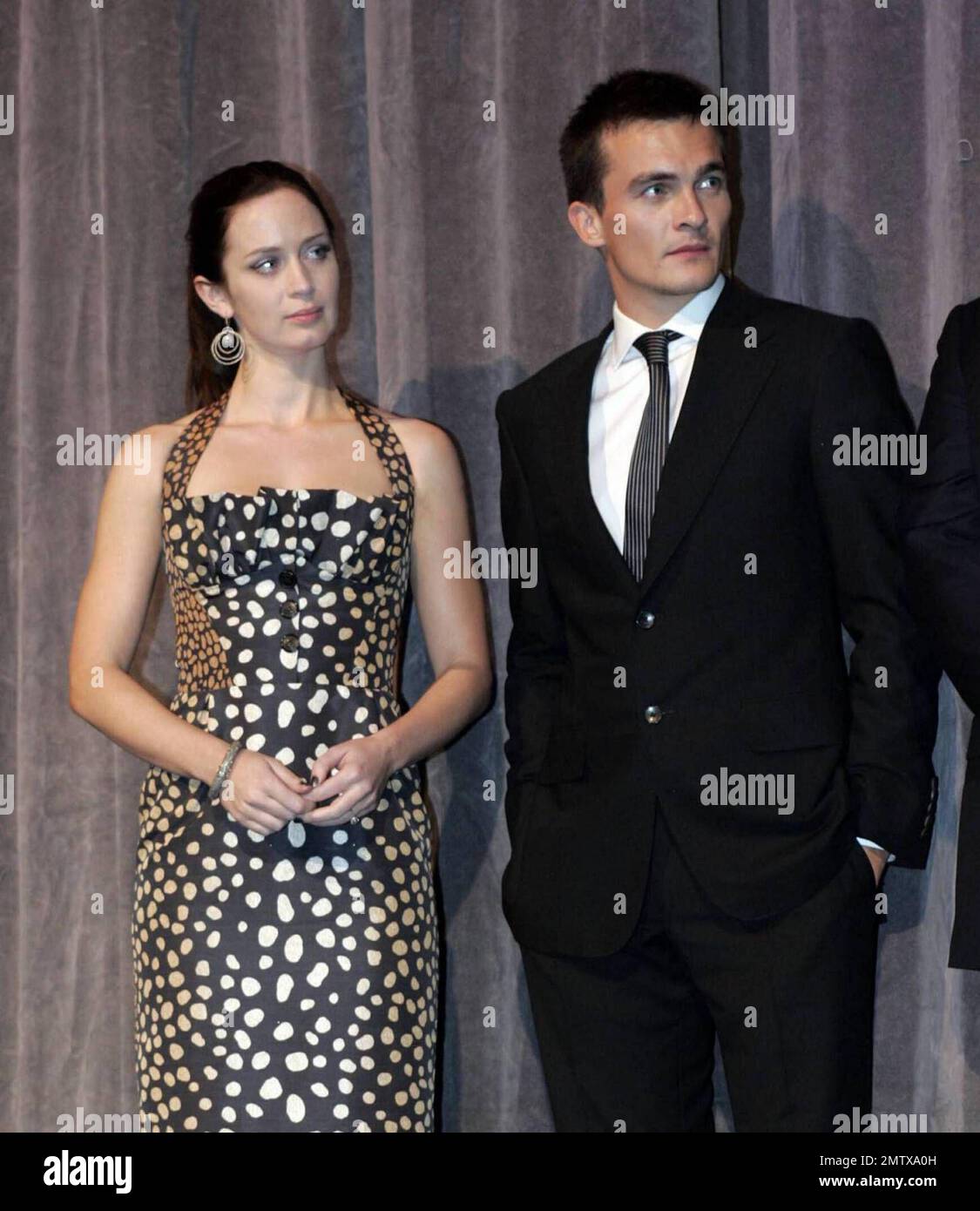 The cast of The Young Victoria attend the movie's red carpet event at ...