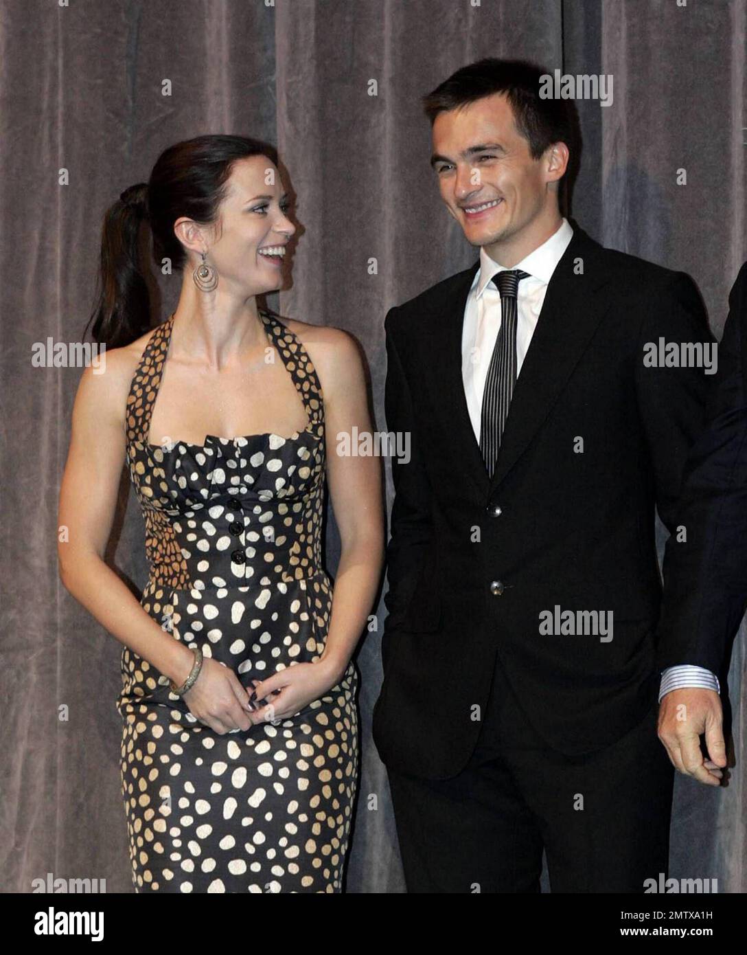 Emily Blunt And Rupert Friend