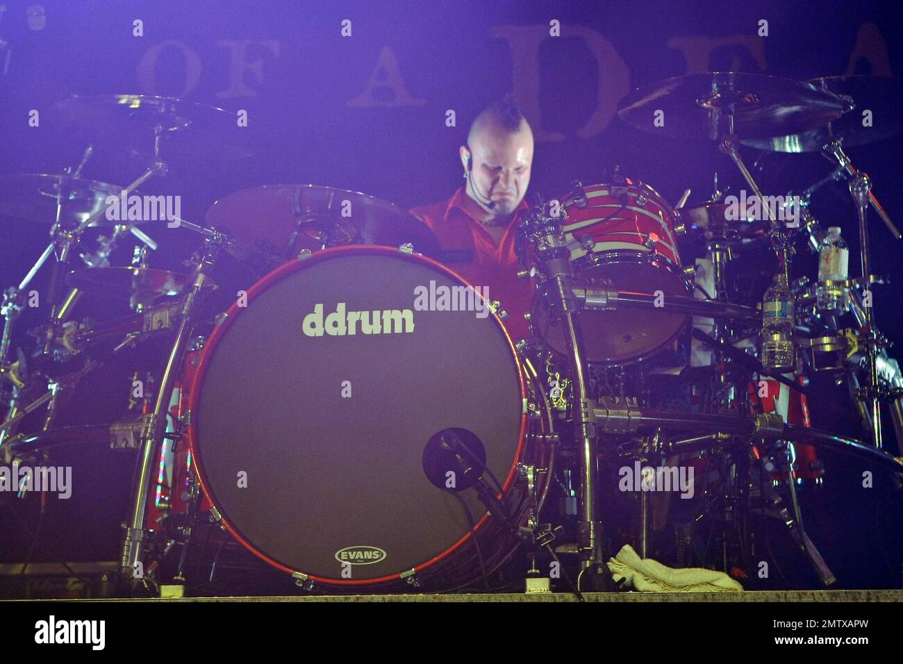 Canadian rock band 'Theory of a Deadman' performs live in concert at ...