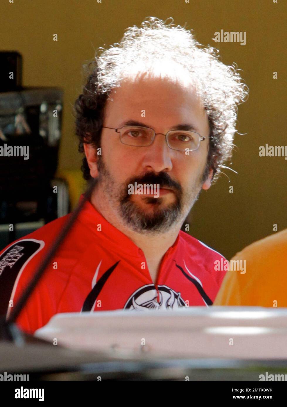 Robert Smigel on the location set of Judd Apatow's new film "This Is ...