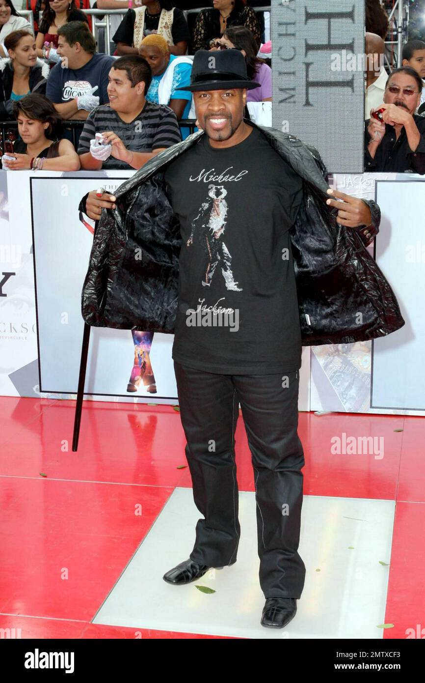 Michael Bearden at the premiere of Michael Jackson's This Is It at the ...