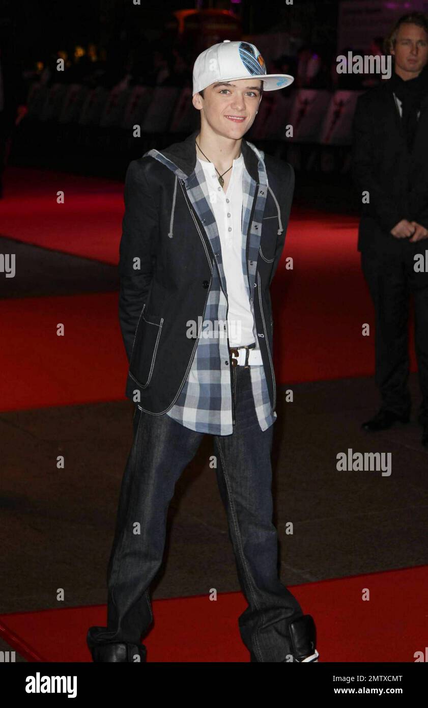 George Sampson at the This Is It premiere in London, UK. 10/27/09 Stock ...