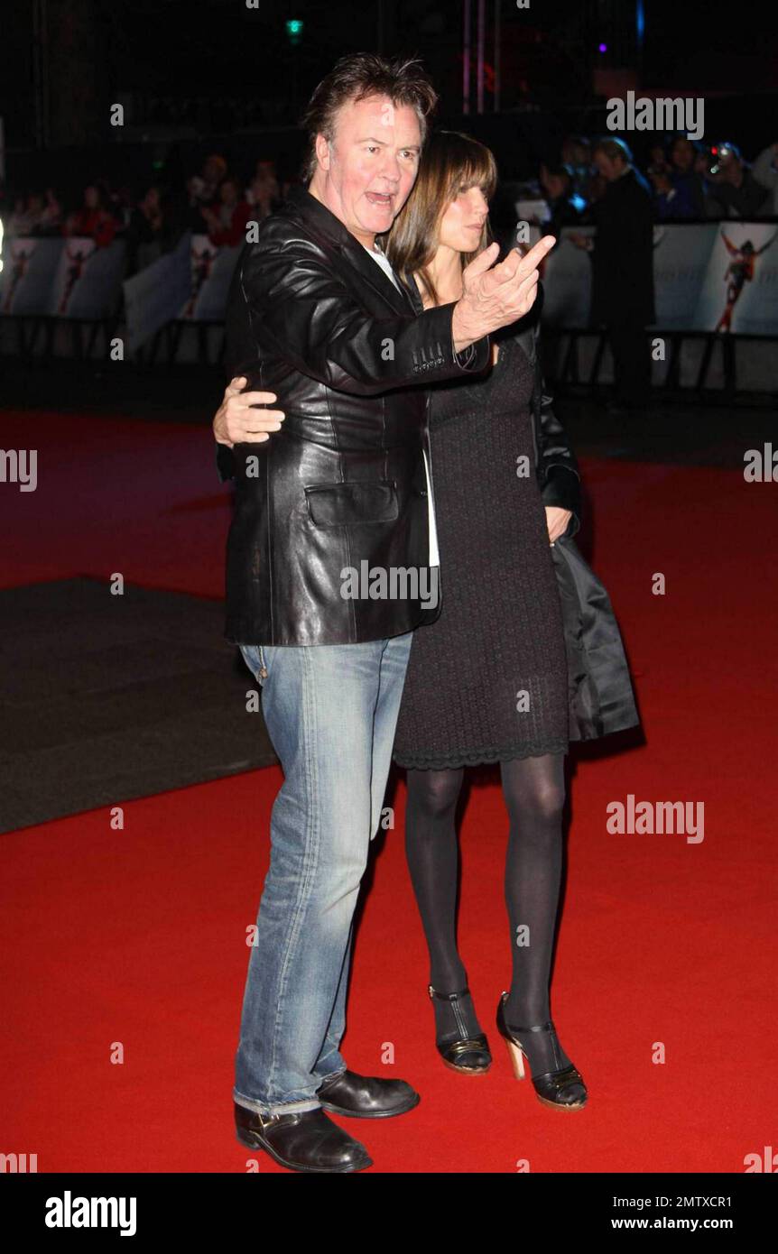 Paul and Stacey Young at the This Is It premiere in London, UK. 10/27 ...