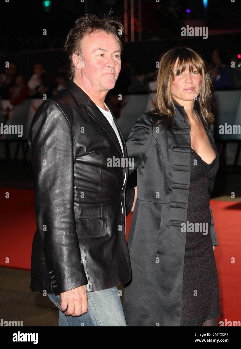 Paul and Stacey Young at the This Is It premiere in London, UK. 10/27 ...