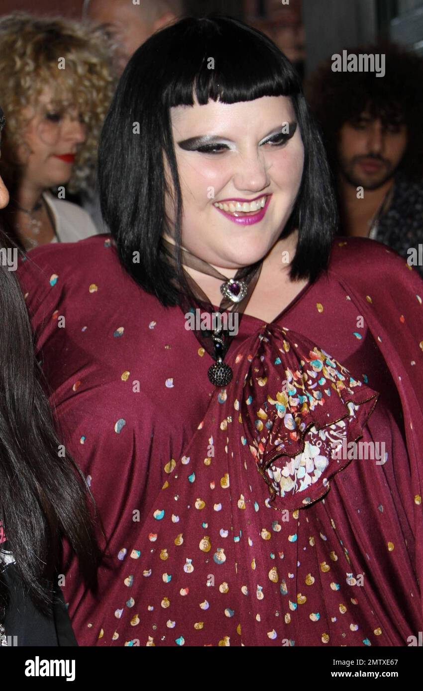 American singer Beth Ditto arrives at the Thomas Sabo Collection Launch ...