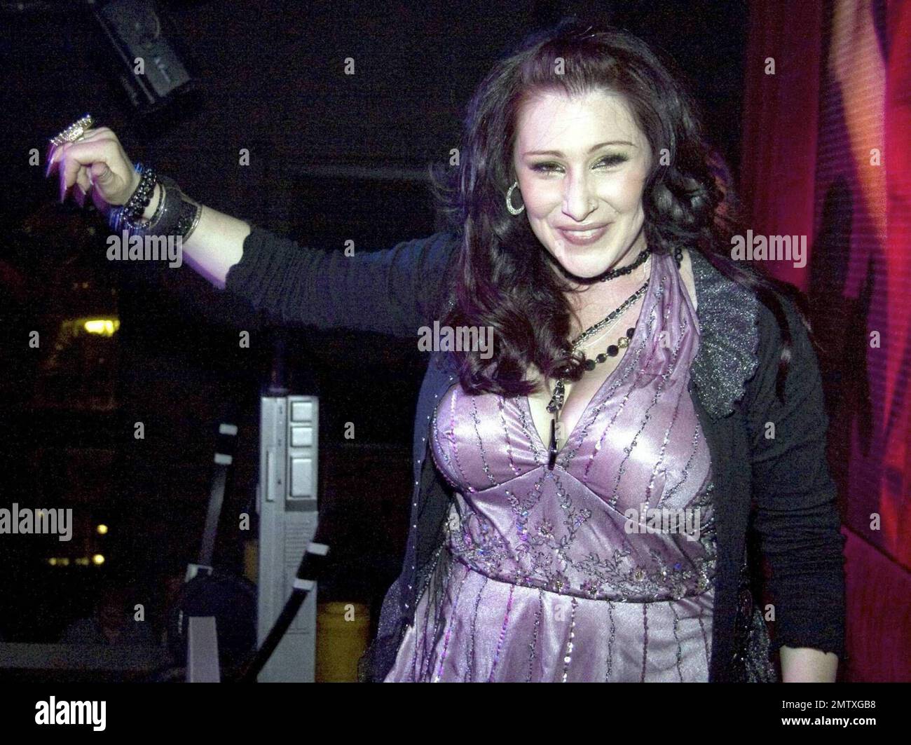 '80s pop superstar Tiffany, best known for her hit "I Think We're Alone ...