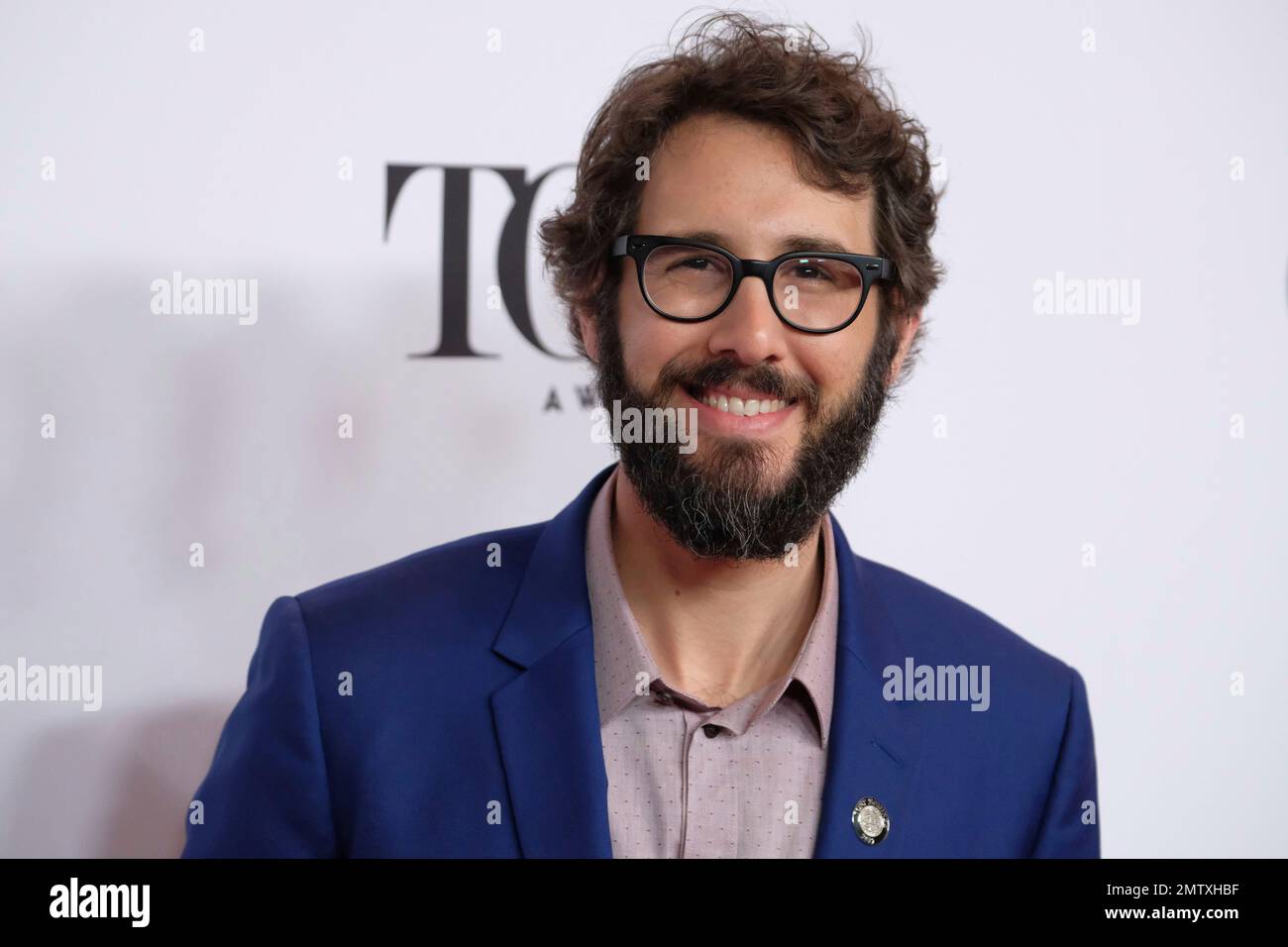 Josh Groban participates in the 2017 Tony Awards Meet the Nominees ...