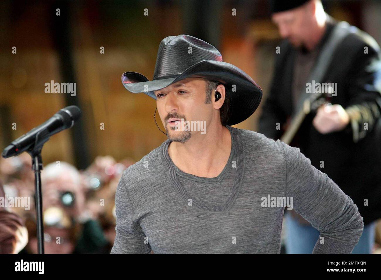 Award winning country singer, and husband to Faith Hill, Tim McGraw ...