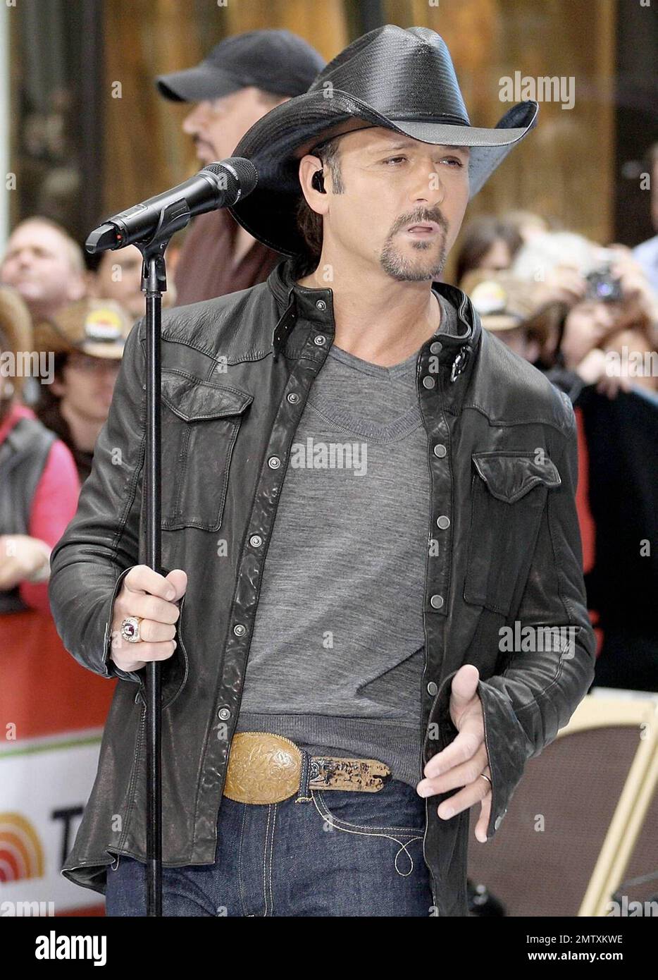 Award winning country singer, and husband to Faith Hill, Tim McGraw ...