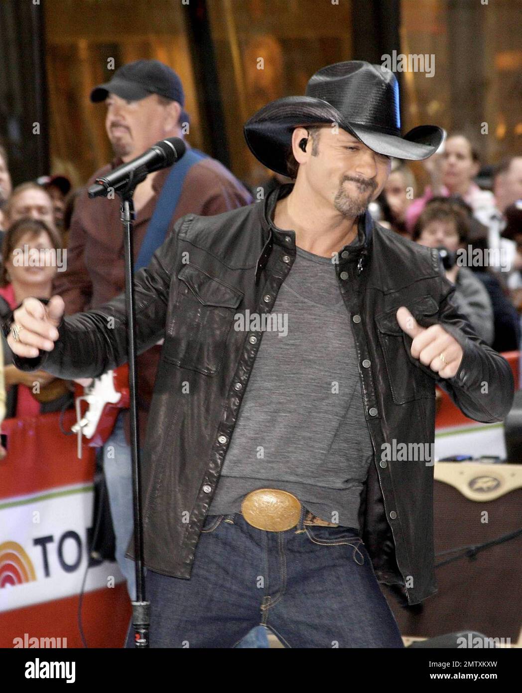 Award winning country singer, and husband to Faith Hill, Tim McGraw ...