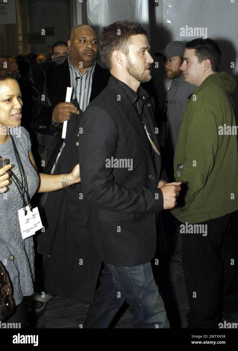 Justin Timberlake and Jessica Biel leave Justin's William Rast fashion ...