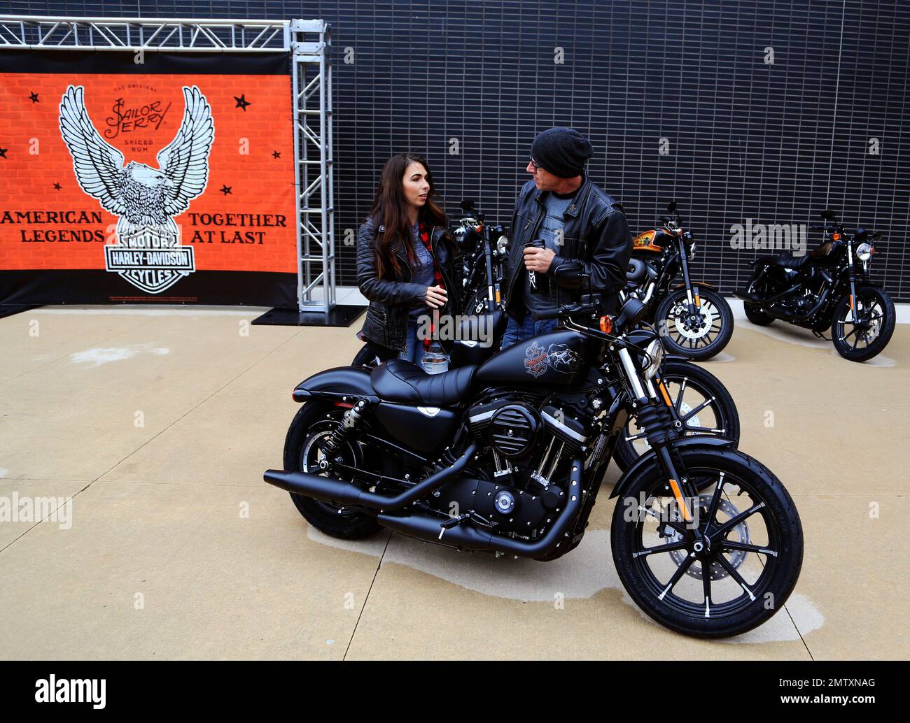 IMAGE DISTRIBUTED FOR HARLEY-DAVIDSON - Ashley Marsh, left, brand ...