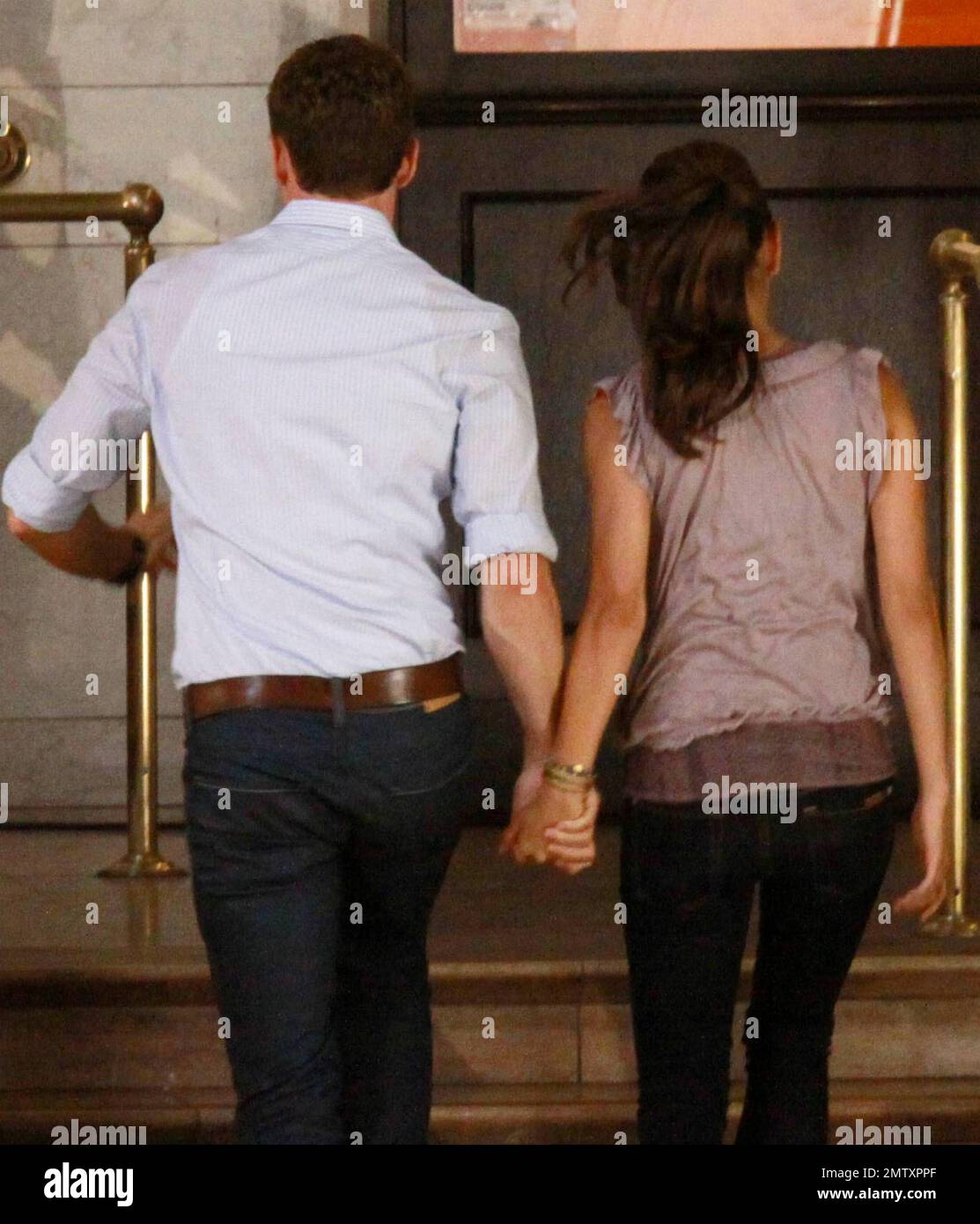 Justin Timberlake and Mila Kunis film scenes with a large dancing, arm ...