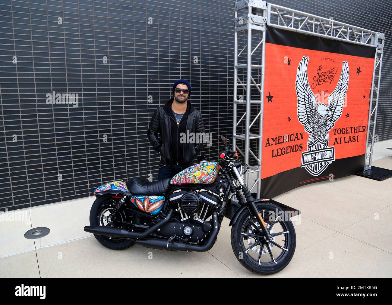 IMAGE DISTRIBUTED FOR HARLEY-DAVIDSON - Artist Alexander Mijares shows ...