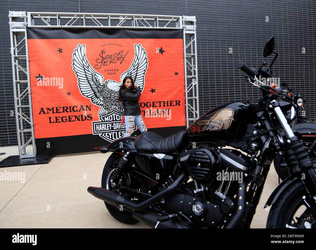 IMAGE DISTRIBUTED FOR HARLEY-DAVIDSON - Ashley Marsh brand ambassador ...