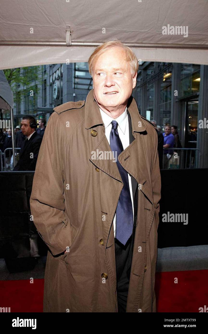 Chris Matthews host of "Hardball with Chris Matthews" attending the ...