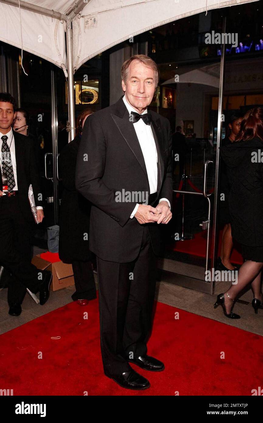 Emmy Award-winning journalist Charlie Rose attending the TIME100 Gala ...