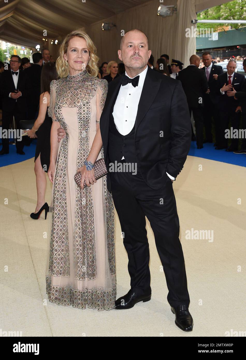Sir Jonathan 'Jony' Ive and wife Heather Pegg Ive attend The Metropolitan Museum of Art's ...