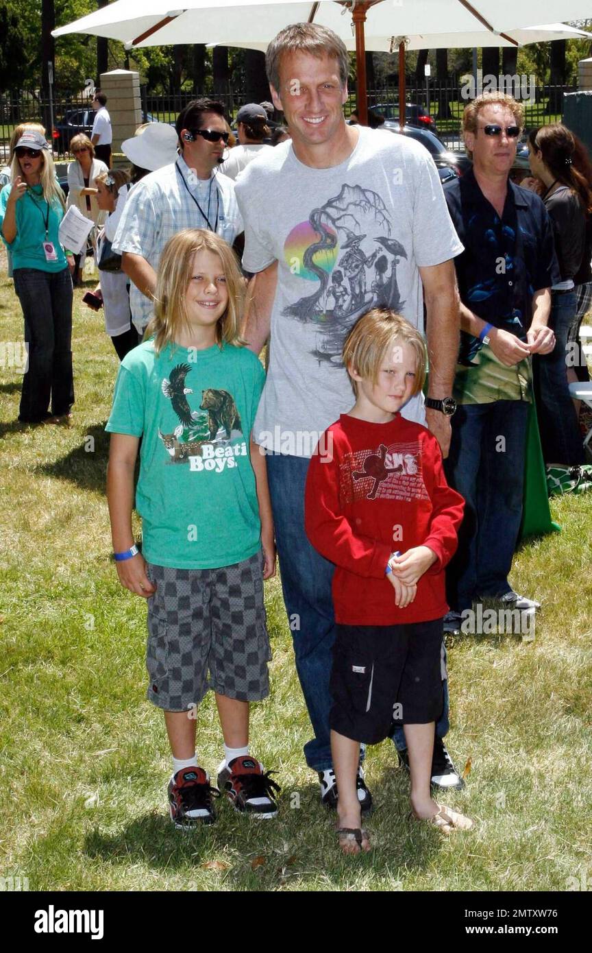 Tony Hawk at the 20th Aniversary of A Time For Heroes Celebrity ...