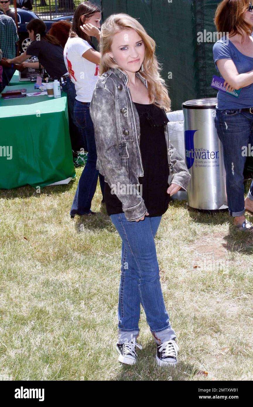 Emily Osment at the 20th Aniversary of A Time For Heroes Celebrity ...