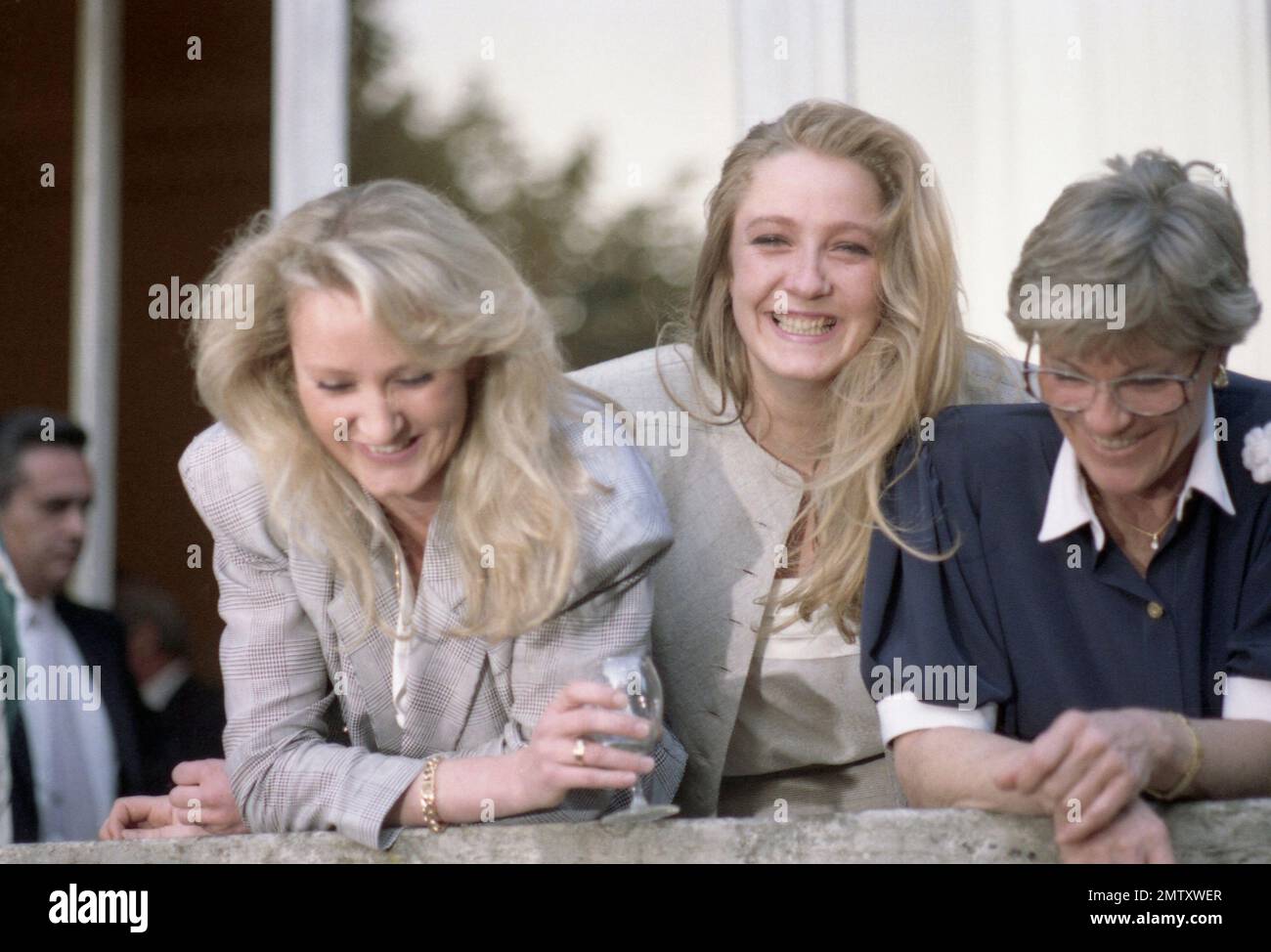 Yann Le Pen and Marine Le Pen shown on April 24, 1988. (AP Photo ...