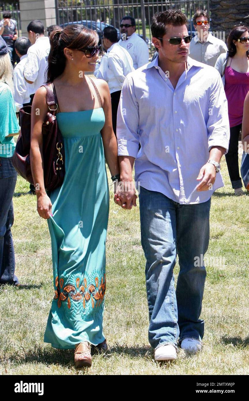 Nick Lachey and Vanessa Minnillo at the 20th Aniversary of A Time For Heroes Celebrity Carnival ...