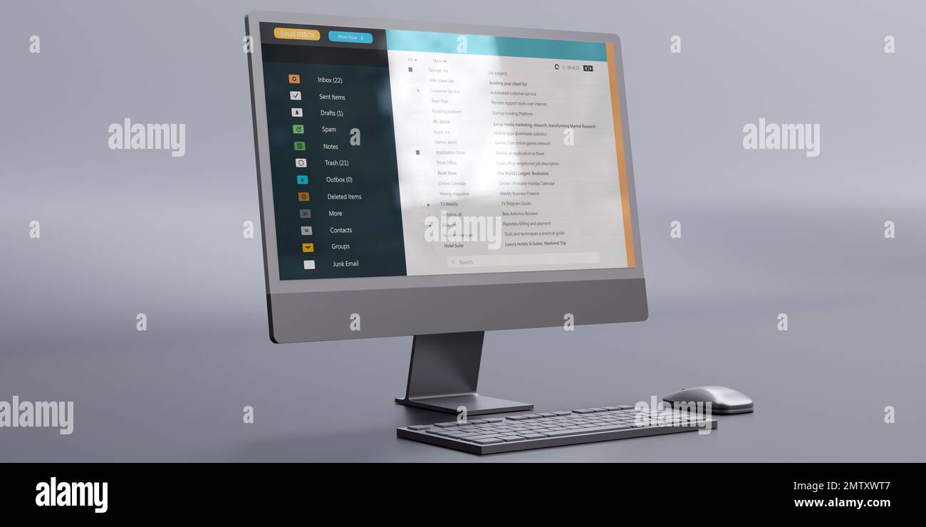 Computer desktop hi-res stock photography and images - Alamy