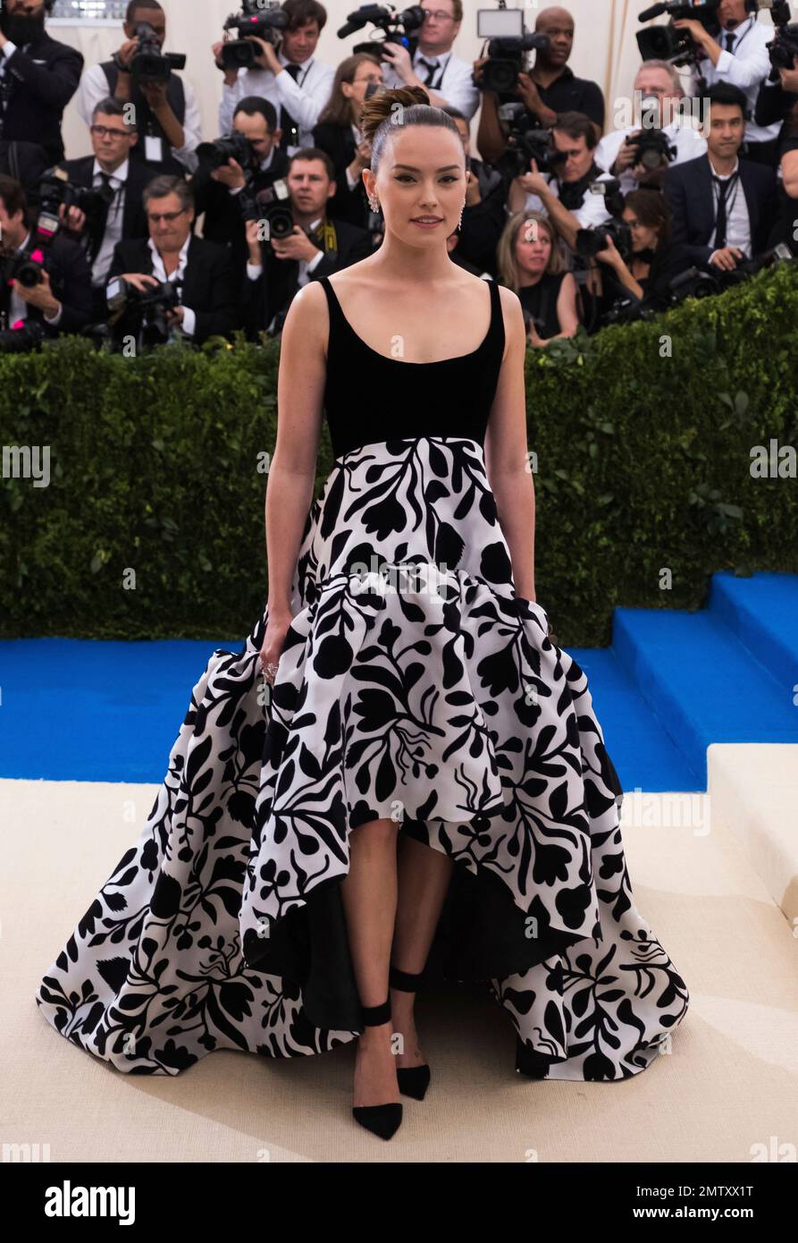 Daisy Ridley attends The Metropolitan Museum of Art's Costume Institute ...