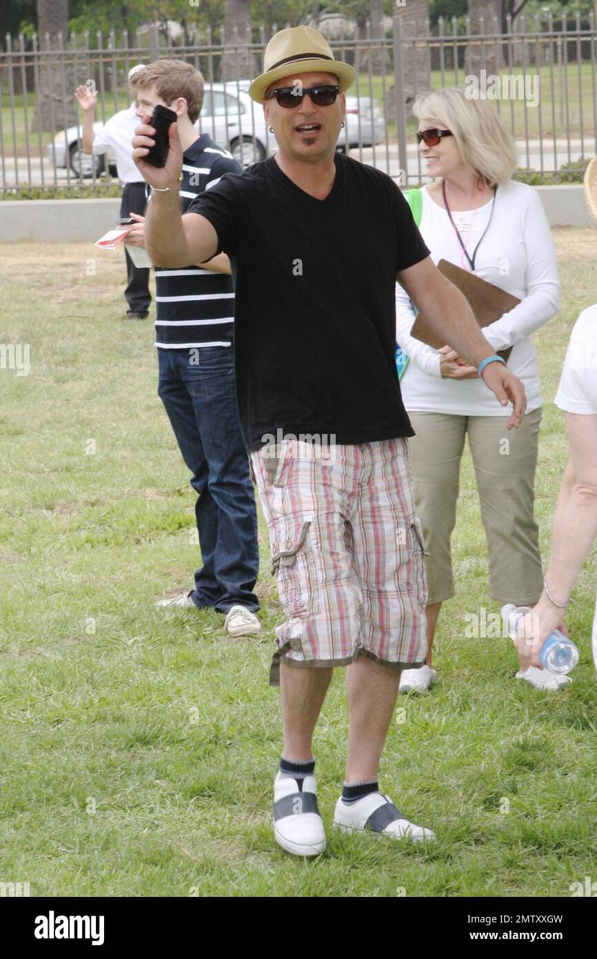 Howie Mandel arrives to Wadsworth Great Lawn for the Disney-sponsored ...