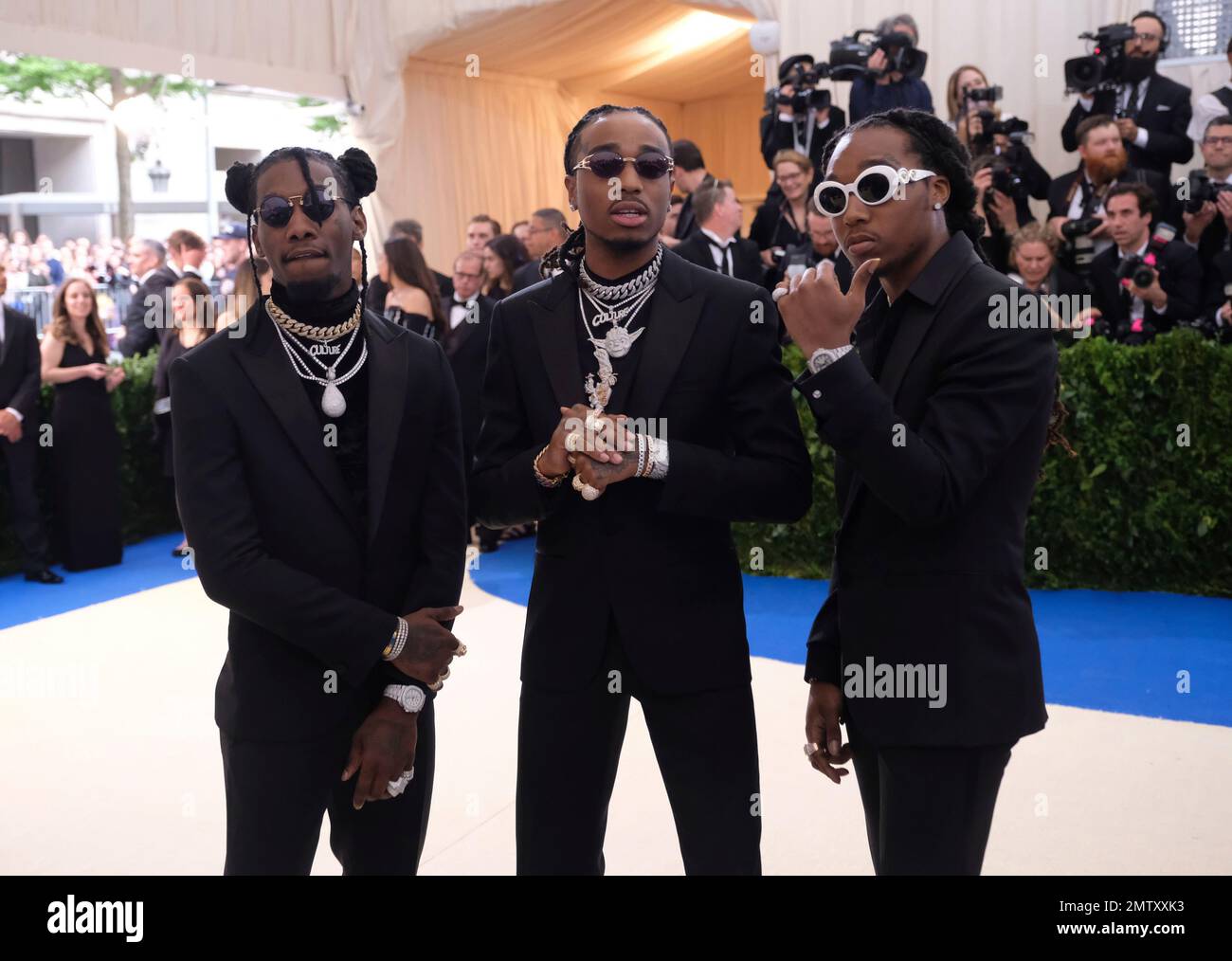 Takeoff, Quavo and Offset of Migos attend The Metropolitan Museum of ...