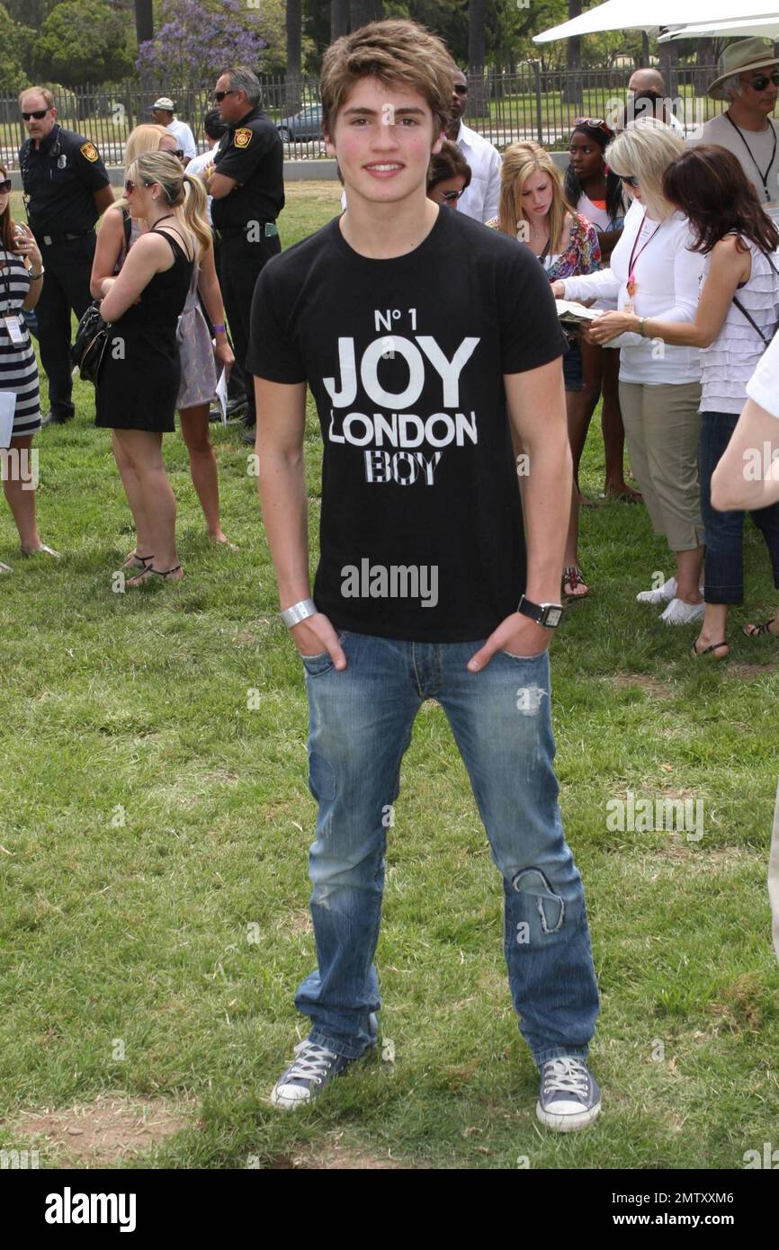 Greg Sulkin arrives to Wadsworth Great Lawn for the Disney-sponsored ...