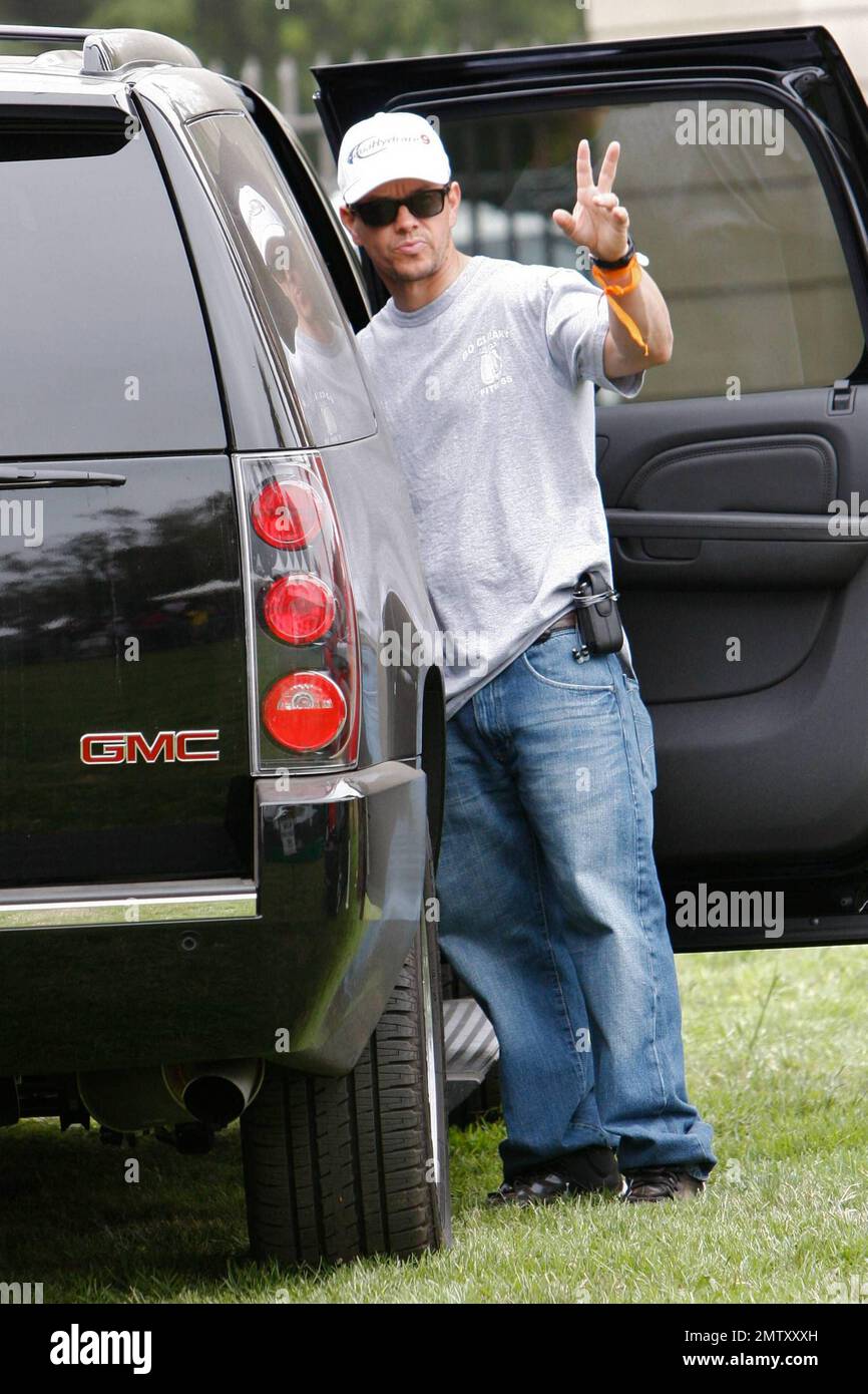 Mark Wahlberg arrives to Wadsworth Great Lawn for the Disney-sponsored ...