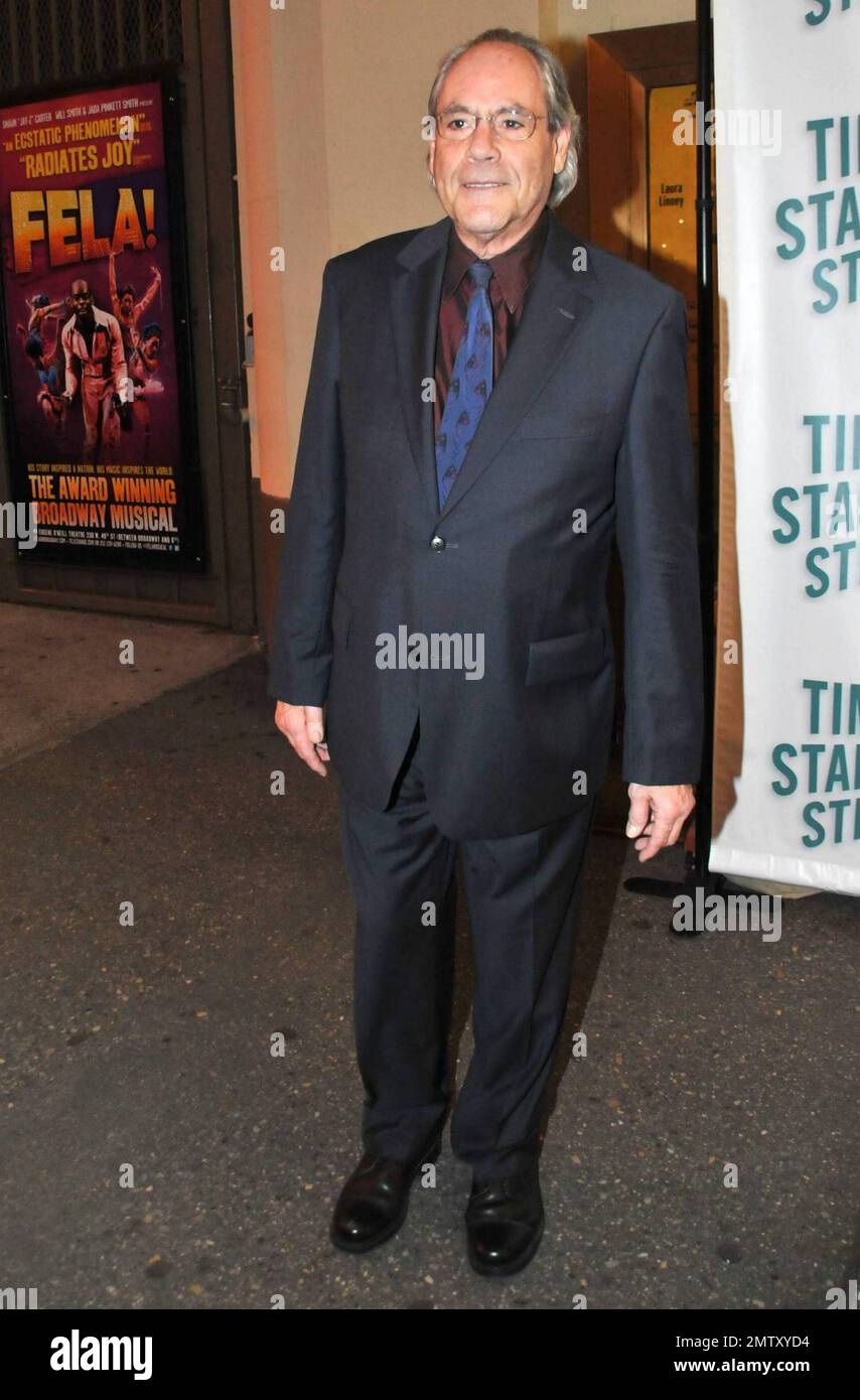 Robert Klein arrives at Cort Theatre on Broadway for opening night of ...