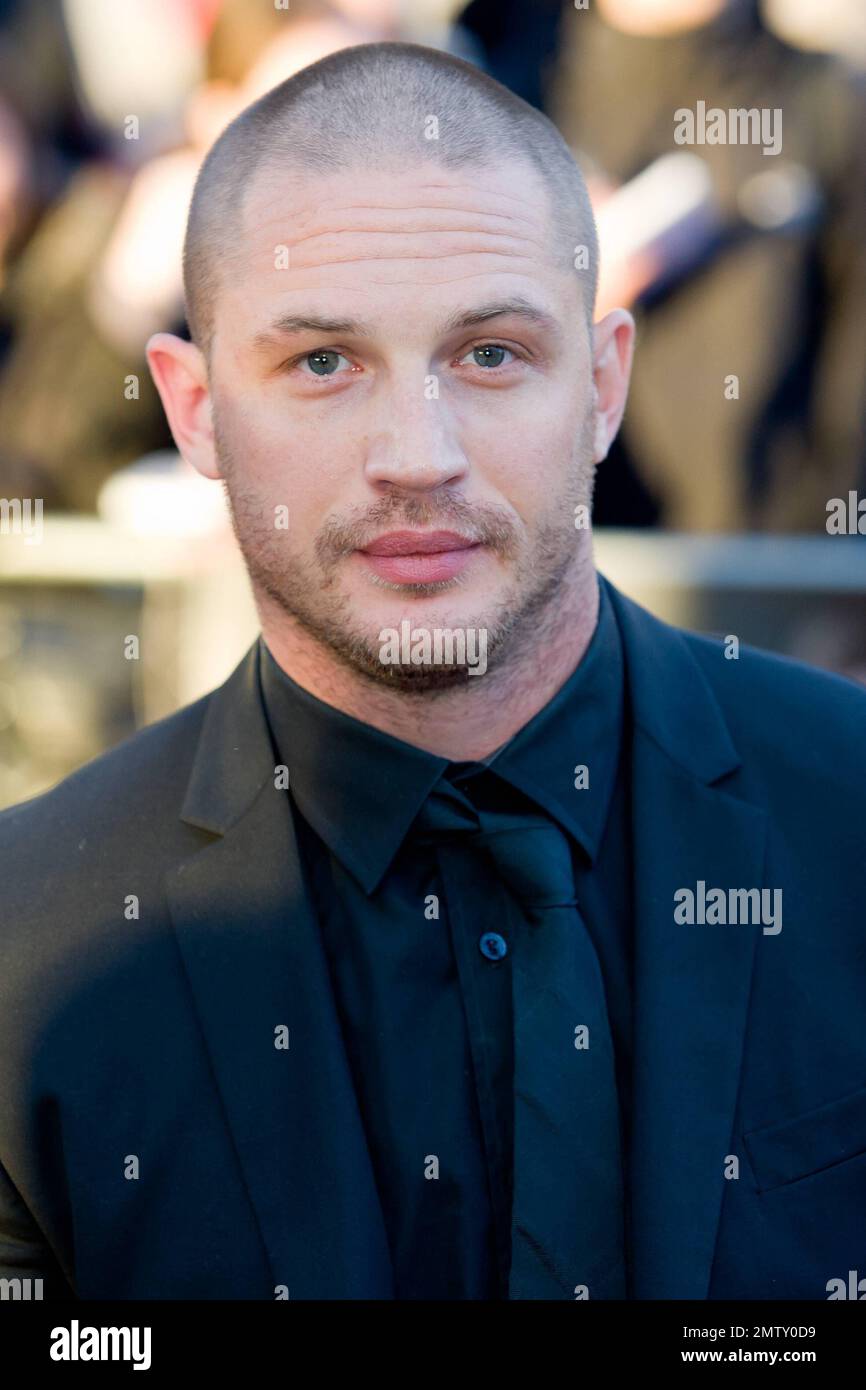 Tom Hardy at the UK premiere of "Tinker Tailor Soldier Spy" at the BFI ...