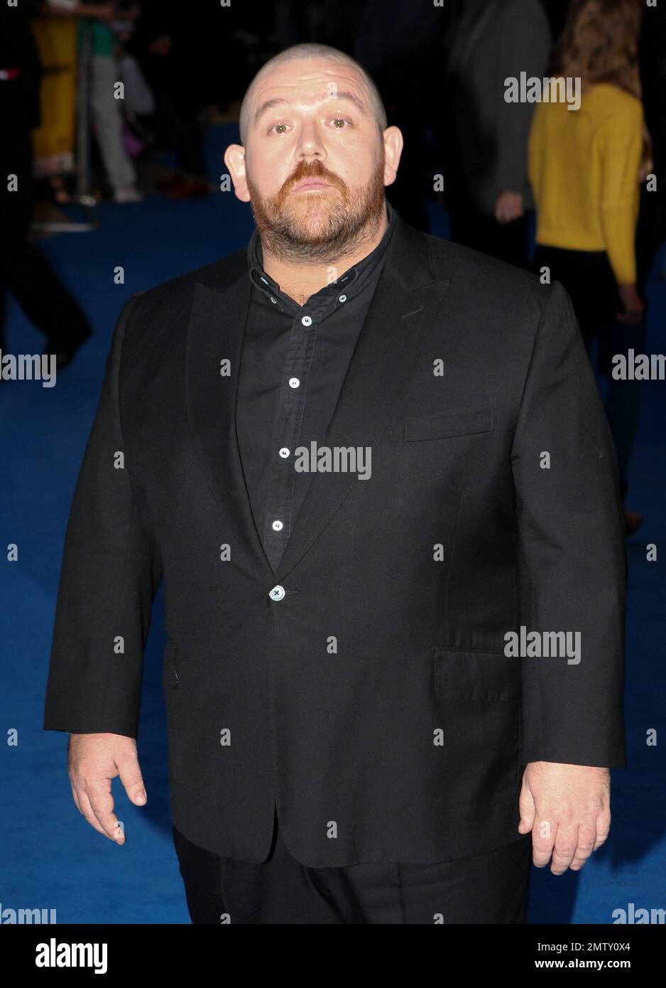 Nick Frost attends the UK premiere of "Tintin" held at Odeon West End. London, UK. 23rd October ...