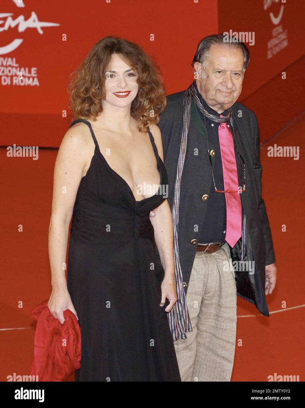 Tinto Brass walks the red carpet at the Rome Film Festival in Rome, Italy. 10/23/08 Stock Photo ...