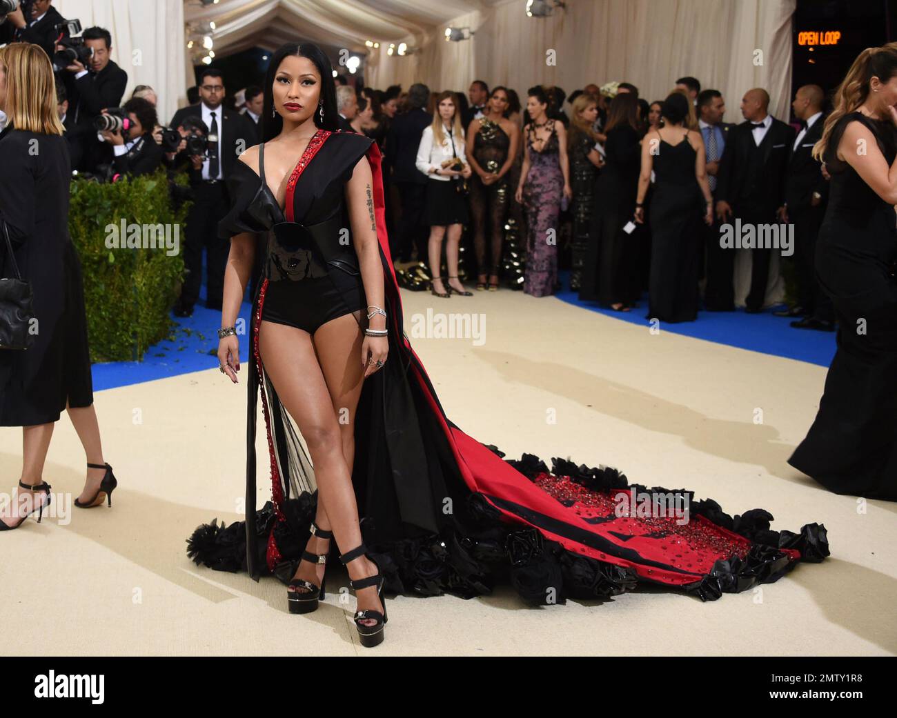 Nicki Minaj attends The Metropolitan Museum of Art's Costume Institute ...