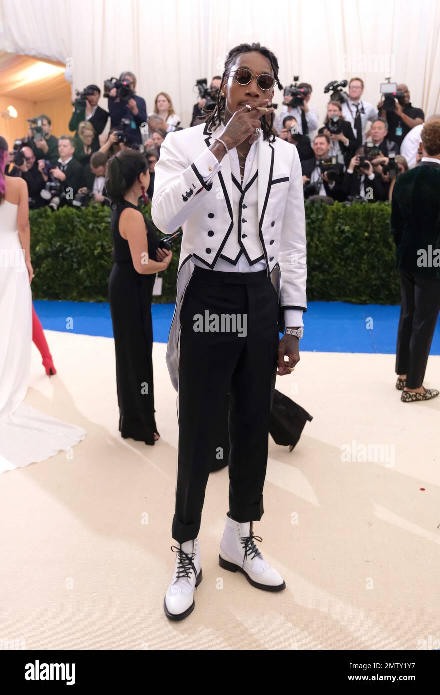 Wiz Khalifa attends The Metropolitan Museum of Art's Costume Institute ...