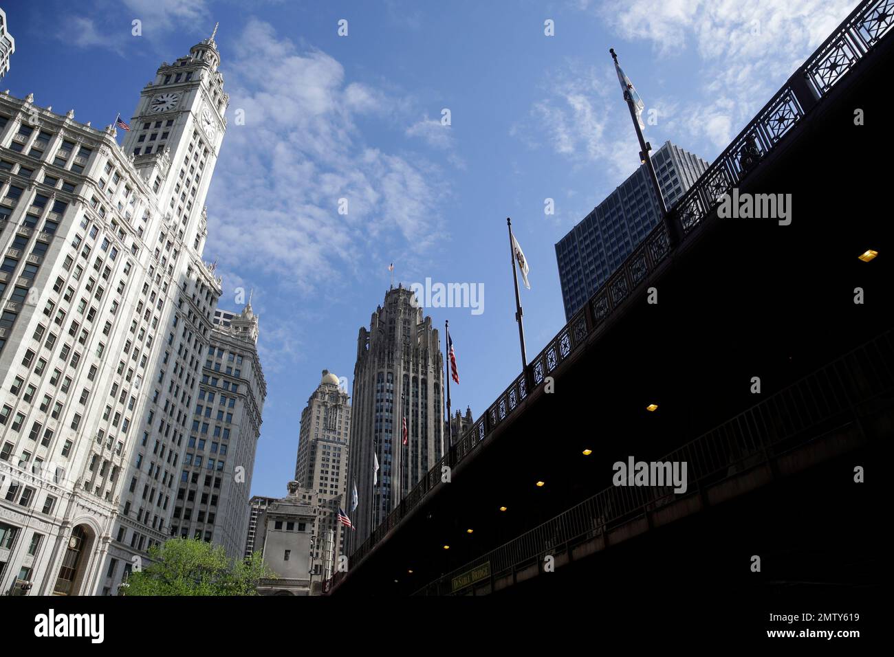 In this Monday, May 1, 2017 photo. Chicago's landmark buildings ...