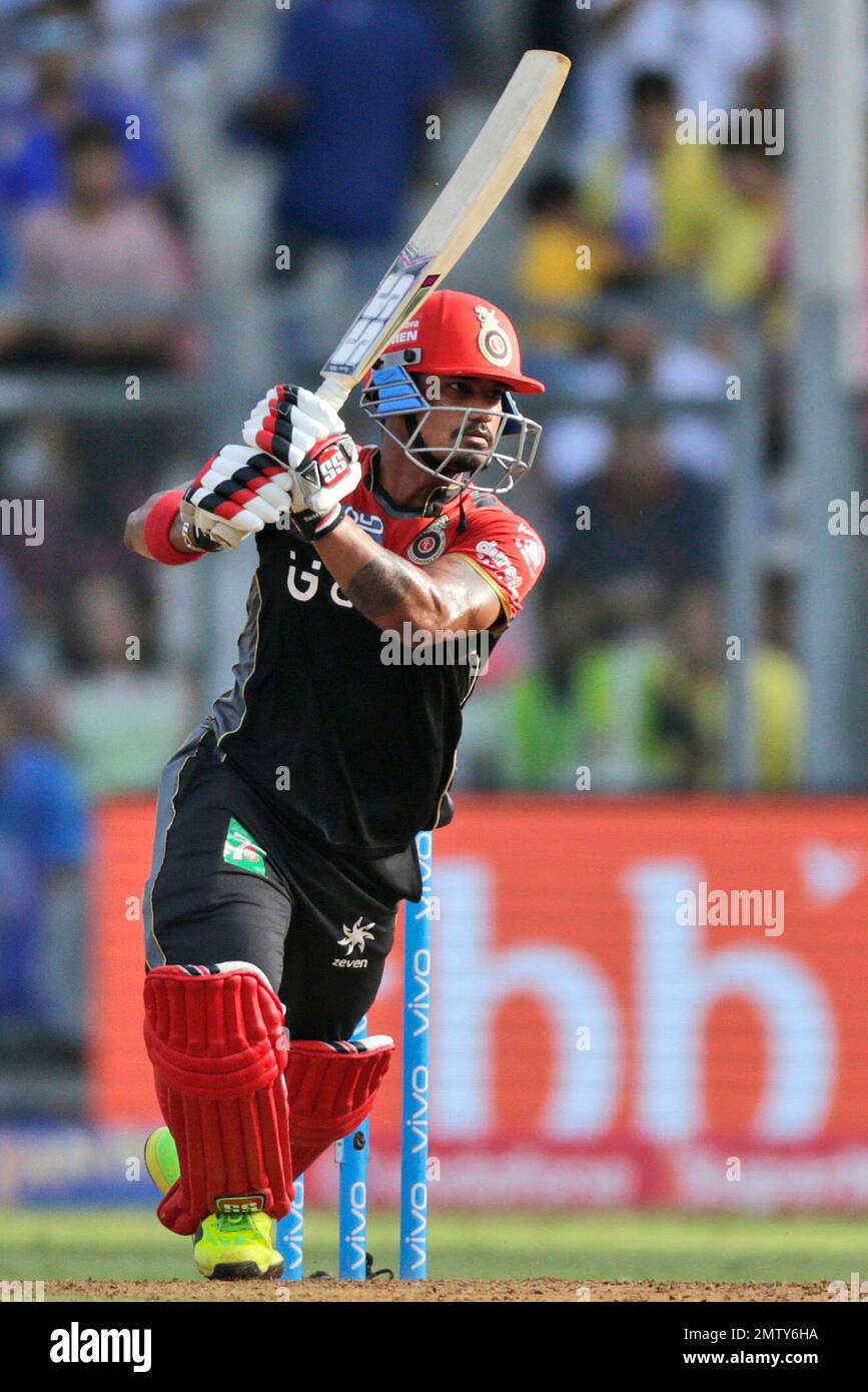 Royal Challengers Bangalore's Pawan Negi bats during the Indian Premier ...