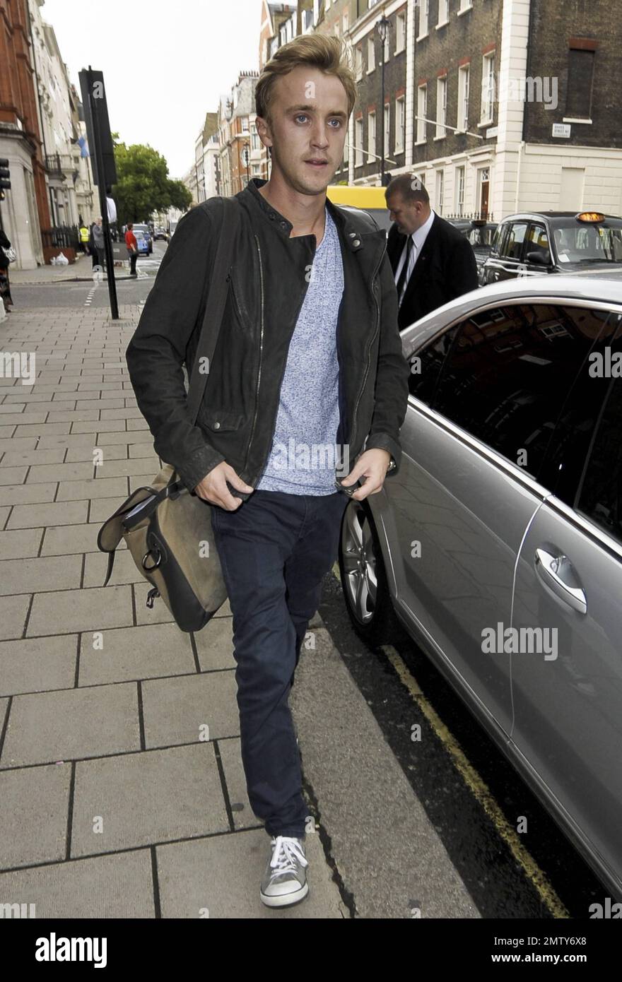 "Harry Potter" star Tom Felton, who plays the role of Draco Malfoy ...