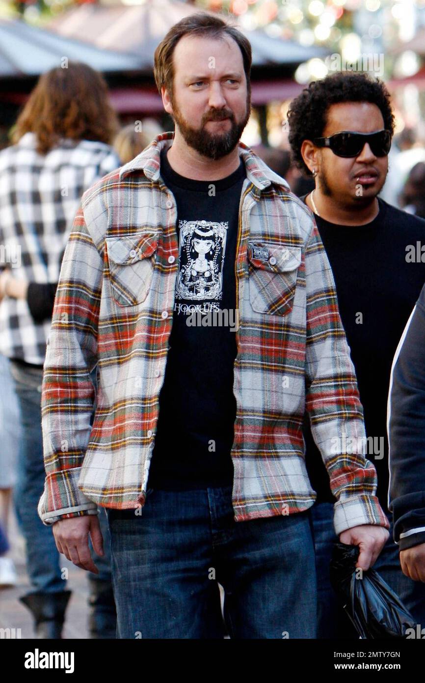 Tom Green makes faces for the cameras as he strolls at The Grove ...