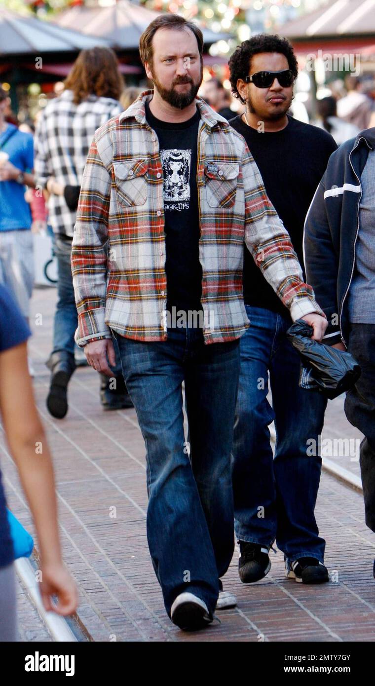 Tom Green makes faces for the cameras as he strolls at The Grove ...